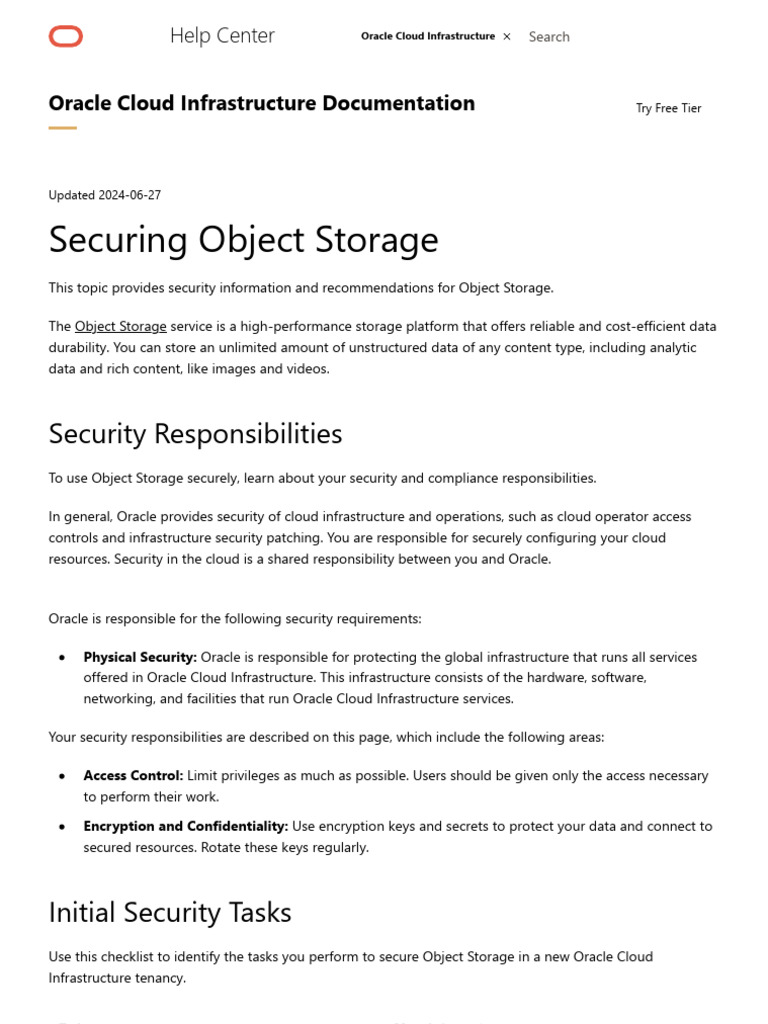 Securing Object Storageeeeeeeeeeeeeeee | PDF | Cloud Computing | Security