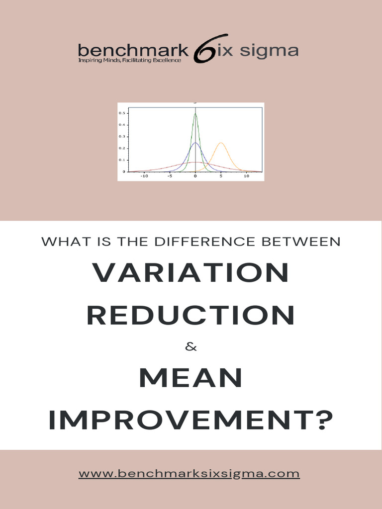 Variation Reduction Vs Mean Improvement | PDF