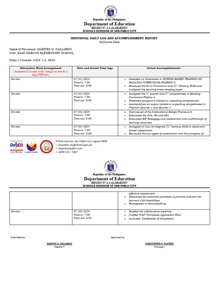 Idlar Matatag Seminar - Melanie L.alcantara | PDF | Cognition | Behavior Modification