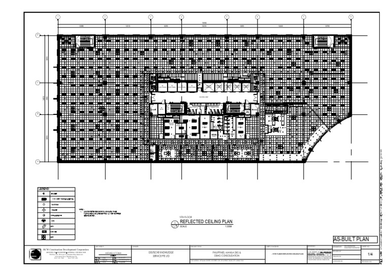15F - Reflected Ceiling Plan | PDF | Buildings And Structures