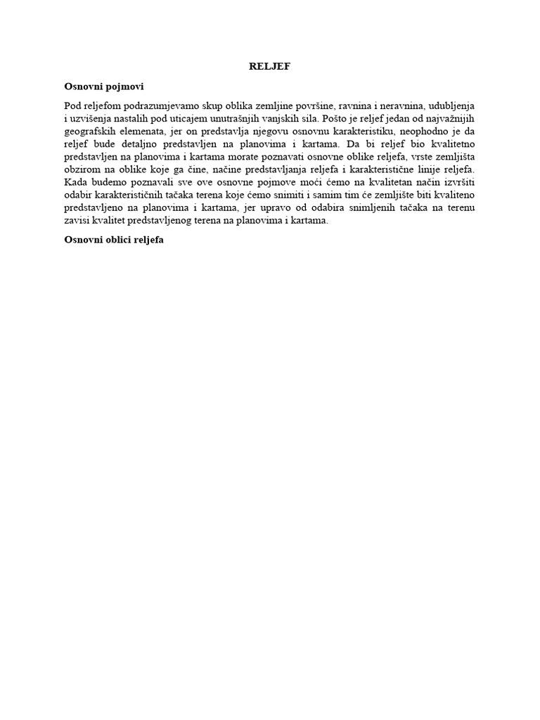 RELJEF | PDF