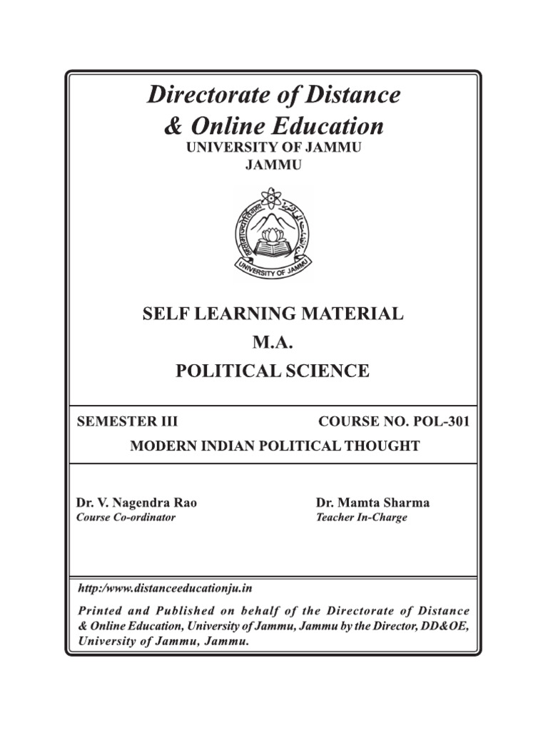 Poltical Science - SEM | PDF | South Asia | Colonialism