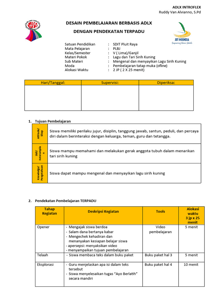 Modul Ajar PLBJ | PDF