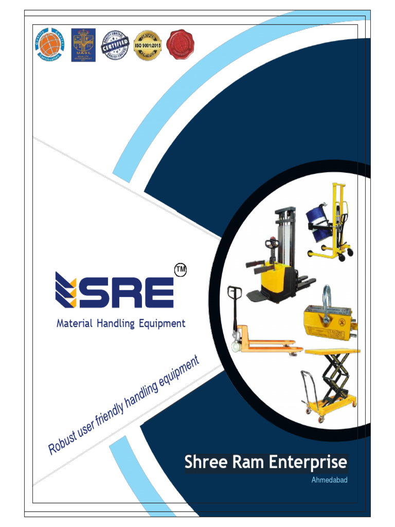 Material Handling Equipment Catalog | PDF | Crane (Machine) | Vehicles