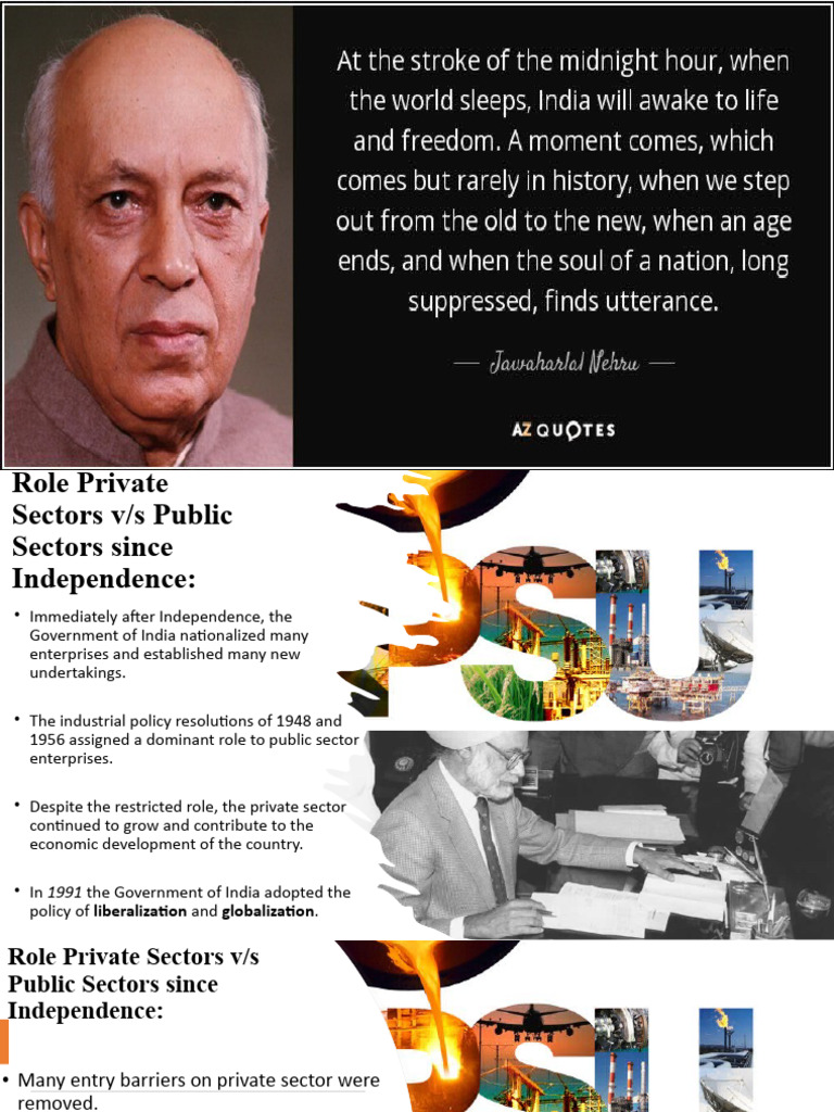 Private vs Public Sector Roles in India | PDF | Partnership | Limited ...