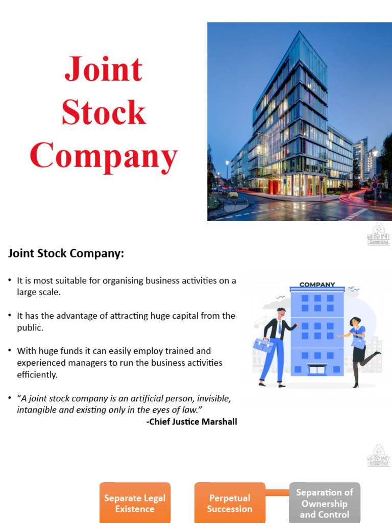 Joint Stock Company Essentials | PDF | Joint Stock Company | Limited ...