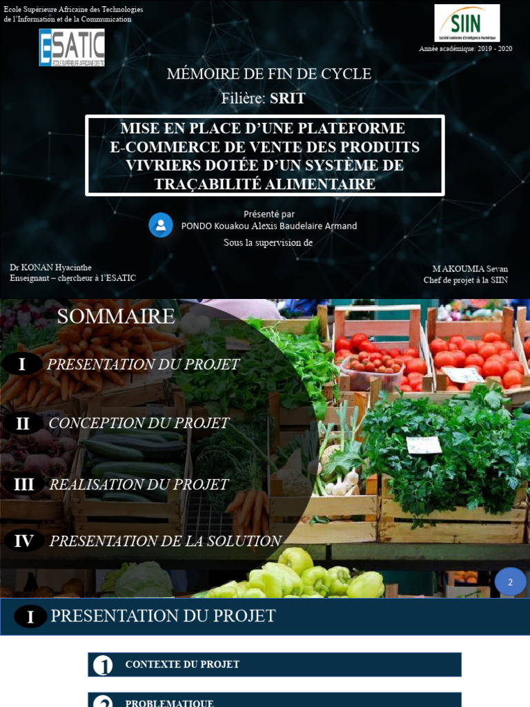 Prã© Sentation Soutenance - v3 | PDF | Informatique | Informatique