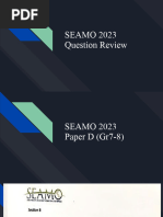 SASMO Sample Paper and Syllabus 1 | PDF | Mathematics | Statistics