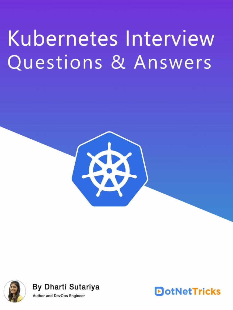 Kubernetes Questions And Answers Pdf Operating System Virtual Machine 4571