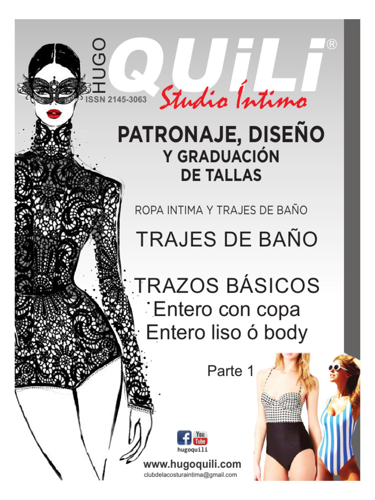 Patronaje De Trajes De Baño Y Lencería Pdf Ropa Moda