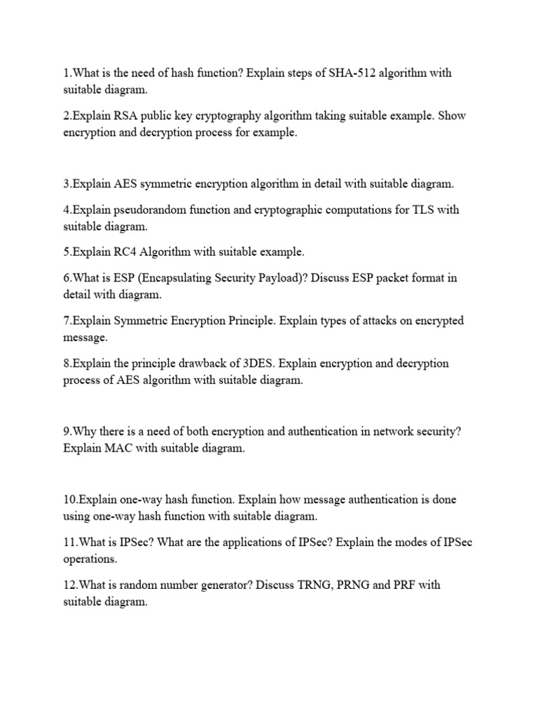 Ns Imp Questions | PDF | Computers