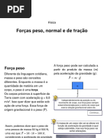 Aula 2 - Força Peso, Normal e Tração | PDF | Força | Massa
