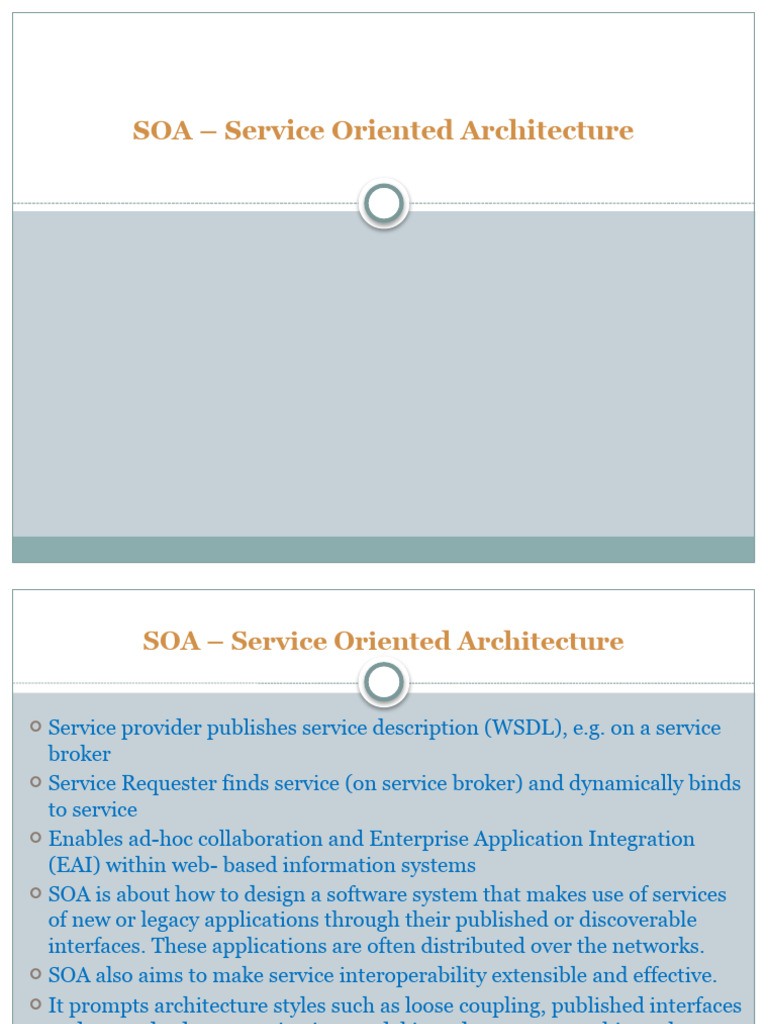 Web Services | PDF | Web Service | Service Oriented Architecture
