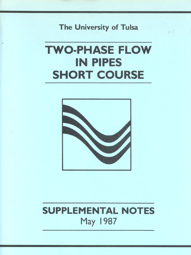 Two Phase Flow in Pipes (Short Notes) | PDF
