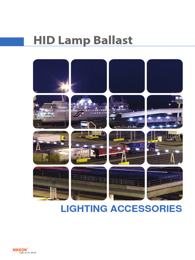 HID Lamp Ballast-R | PDF | Lighting | Electrical Engineering