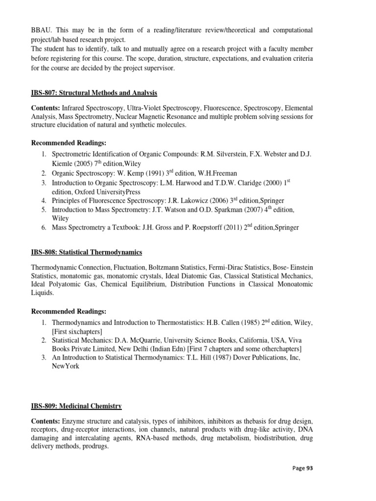 BSCMSC | PDF | Spectroscopy | Mass Spectrometry