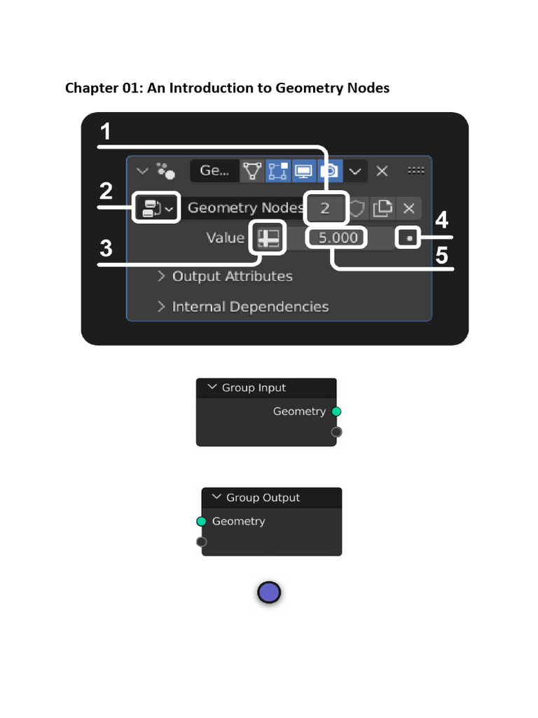 Geometry Nodes | PDF
