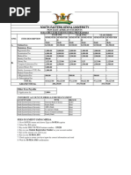 Zetech University 2024 Fee Structure | PDF | Fee | Payments
