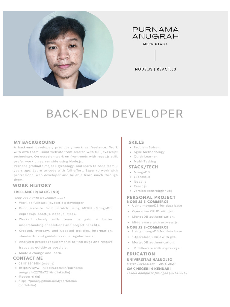 Purnama Resume | PDF | Computing | Software