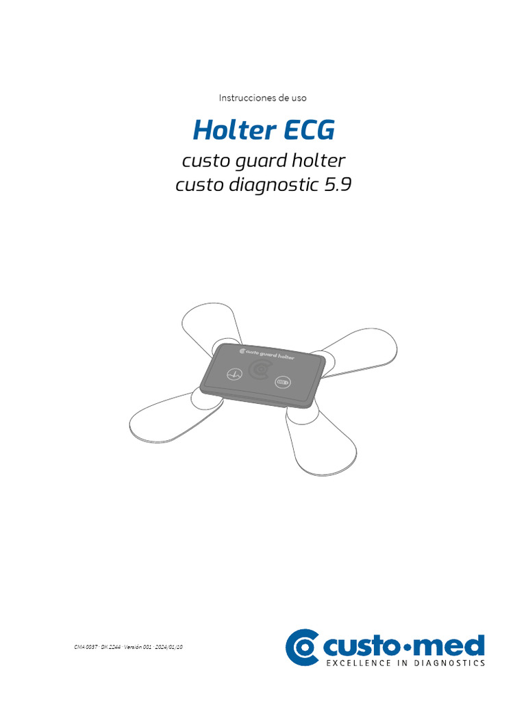 CMA 0037 HOLTER Custo Guard Holter Custo Diagnostic 5 9 Es ES 001 ...