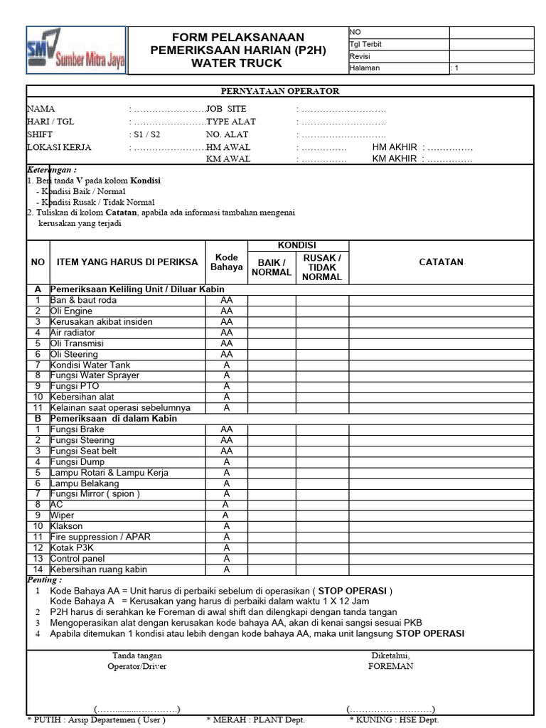P2H Water Truck | PDF