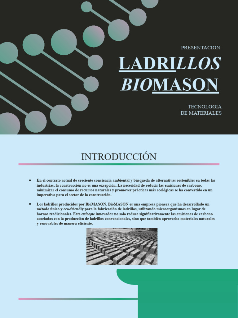 Biomason | PDF | Sustentabilidad | Entorno natural