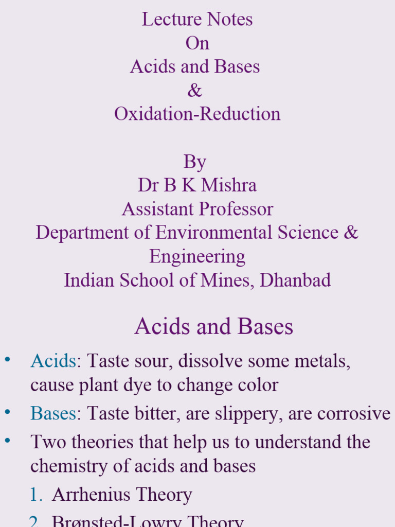 Acid Base | PDF | Buffer Solution | Acid