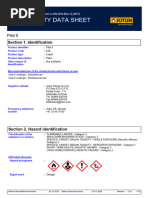 MSDS - Jotun Pilot II Blue | PDF | Safety | Chemistry