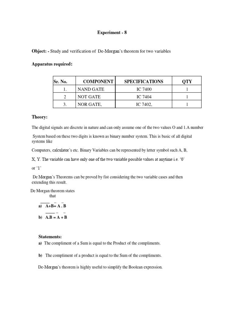 BEEE Experiment-8 | PDF