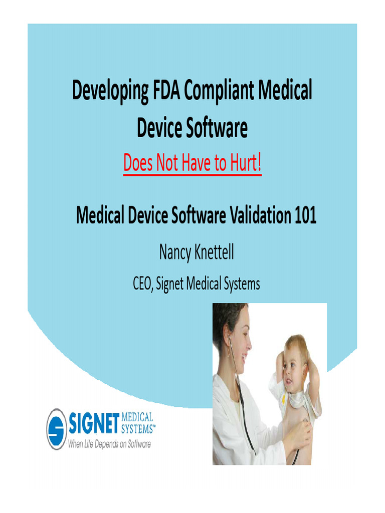 Softwarevalidation 101 | PDF | Verification And Validation | Software ...