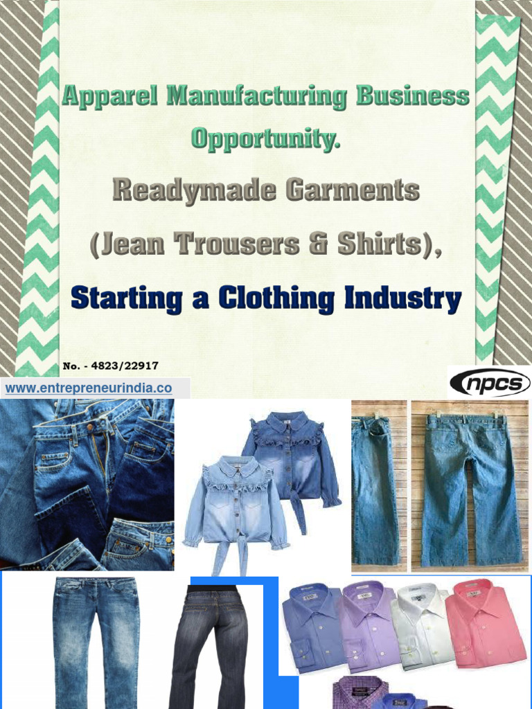 Indian Readymade Garment Industry Insights | PDF | Equity (Finance ...