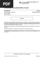 2025 Specimen Paper 2 Mark Scheme | PDF | Computing