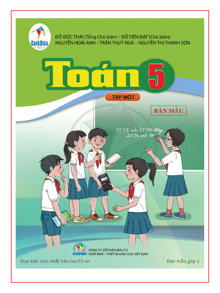 Sgk Toán 5 Tập 1 CD | PDF