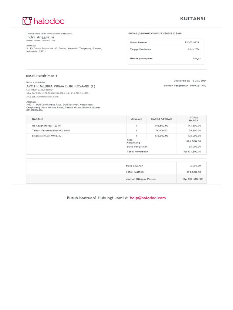 Invoice P3vwo5-9223 | PDF