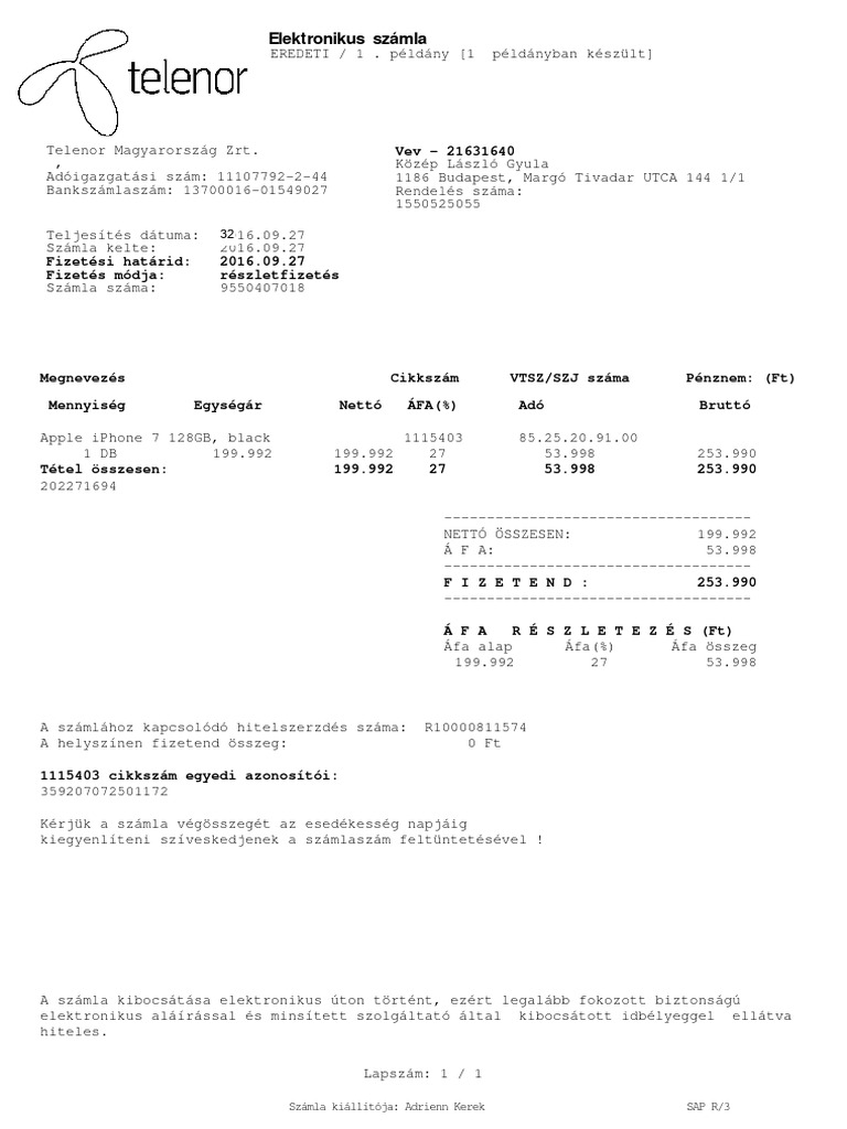 7 128gb Telenor | PDF