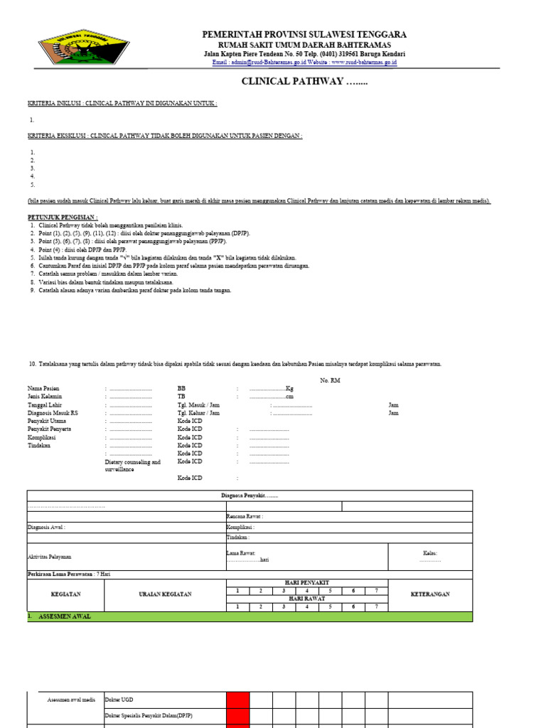 CP Format Kosong | PDF