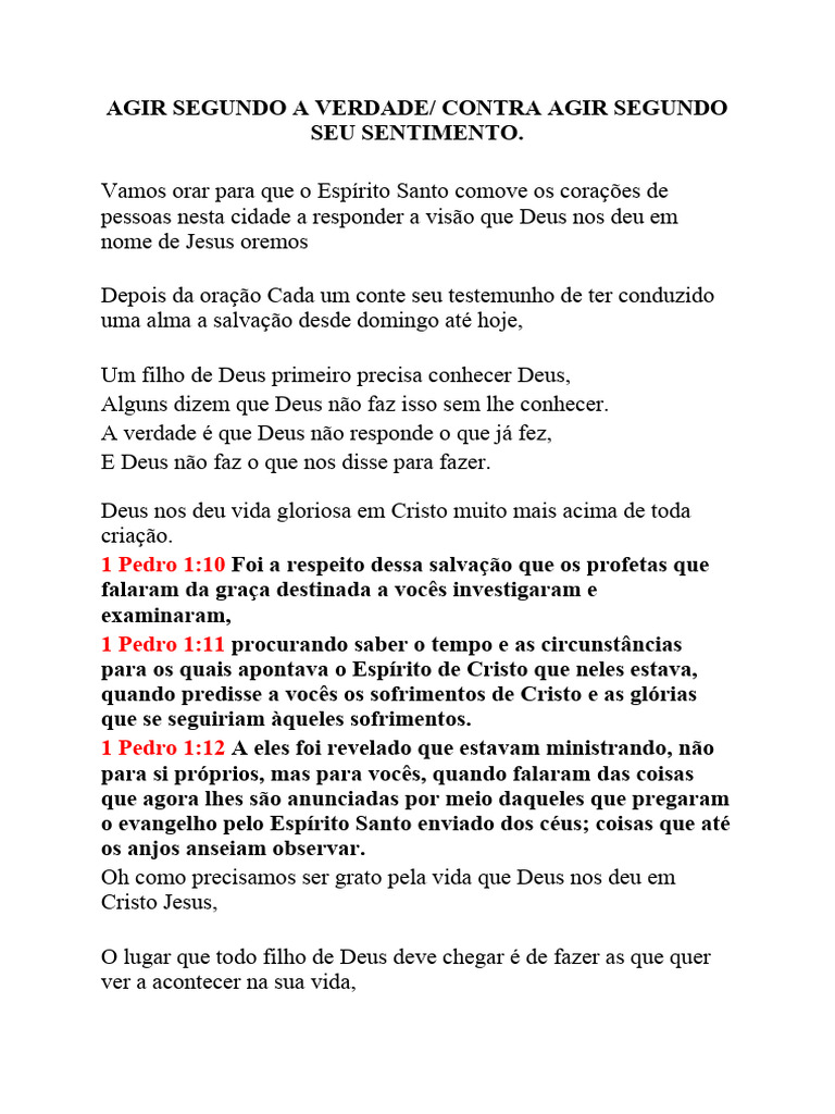 1 Pedro 1:10 | PDF | Autoajuda | Bem-estar