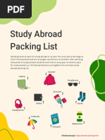 Weekly Boarding Essentials Packing List | PDF
