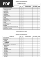 LPA Checklist Excel Table v6 | PDF | Personal Protective Equipment ...