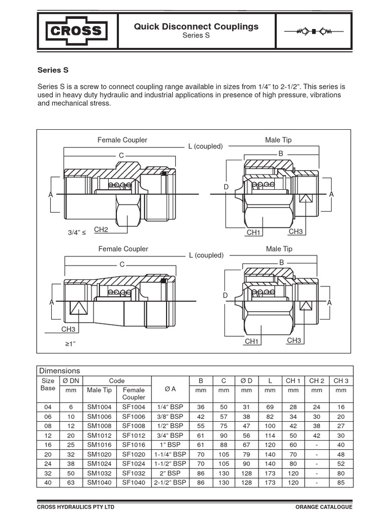 Quick Coupling Cross | PDF | Dynamics (Mechanics) | Soft Matter