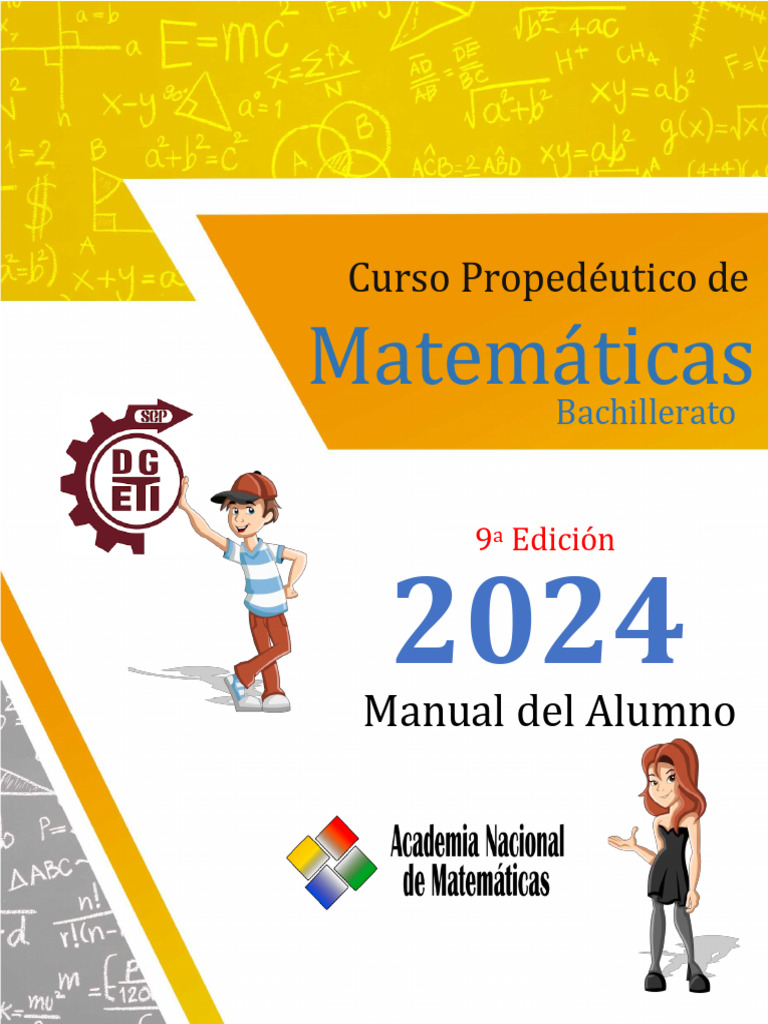Curso Propedeutico Matematicas 2024 Estudiante Con Marca de Agua | PDF | Números | Número racional