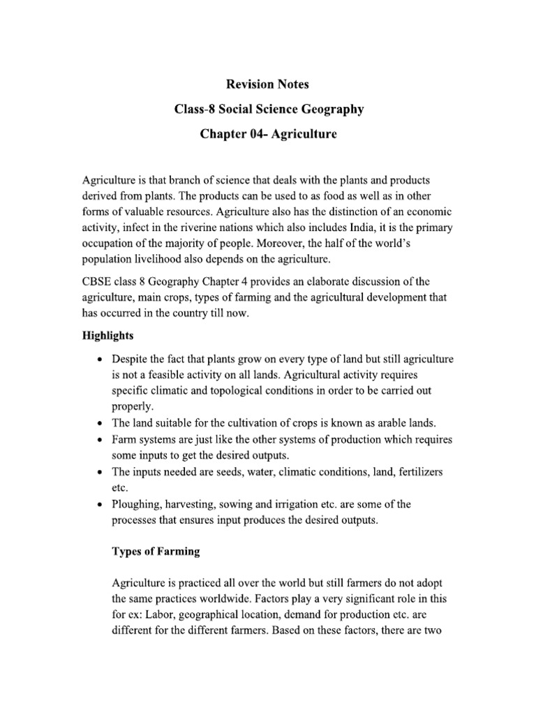 CH 2 Geography Notes | PDF