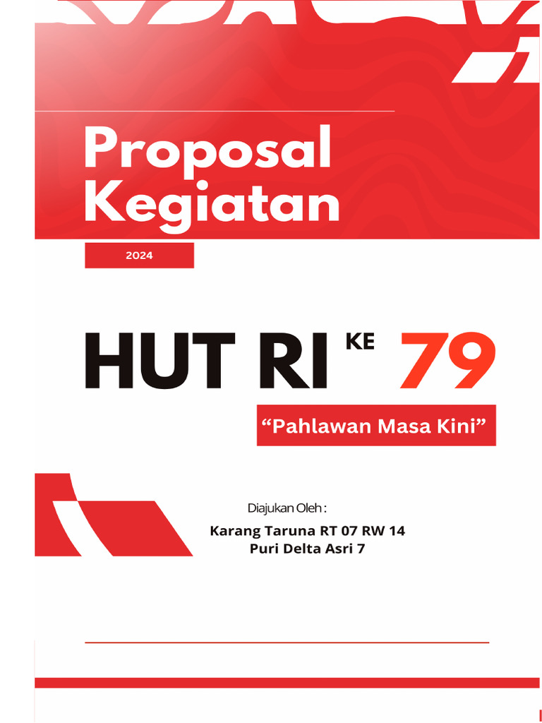 Proposal Kegiatan Agustusan | PDF