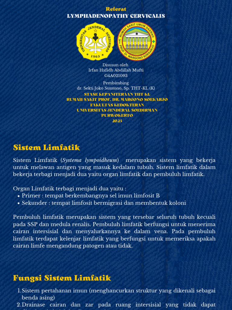 Presentasi Kasus TUMOR COLLI SINISTRA SUSPEK CARCINOMA COLLI | PDF