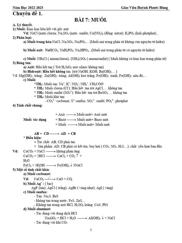 BAI 7b - HDMUOI | PDF