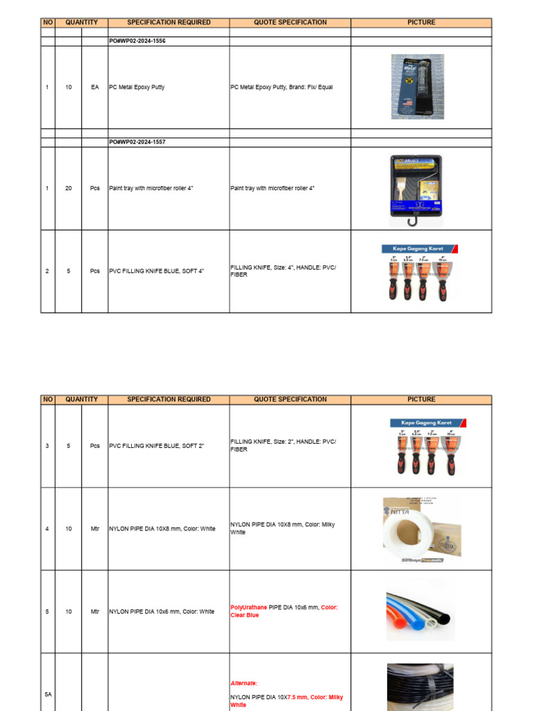Appendix-1 PO#WP02-2024-1556-1557 | PDF