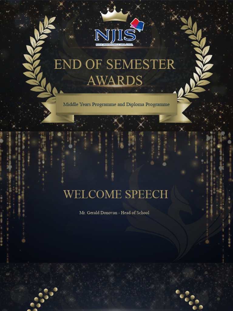 End of Semester Awards Ceremony | PDF