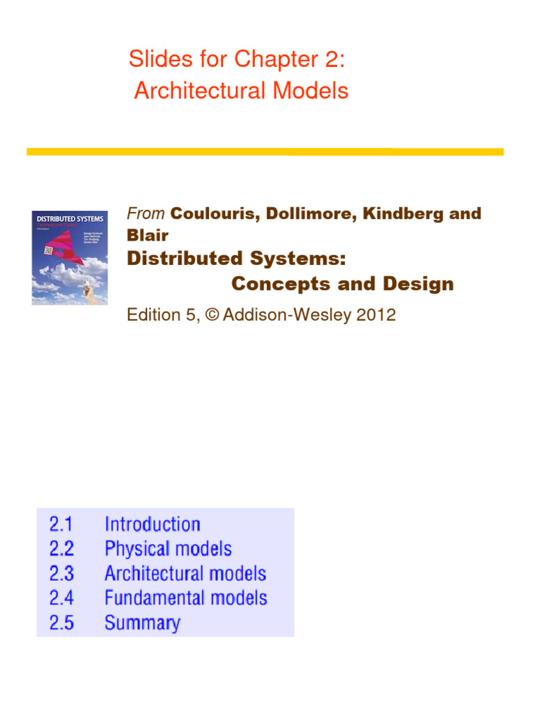Chapter 2 Slides | PDF | Distributed Computing | System