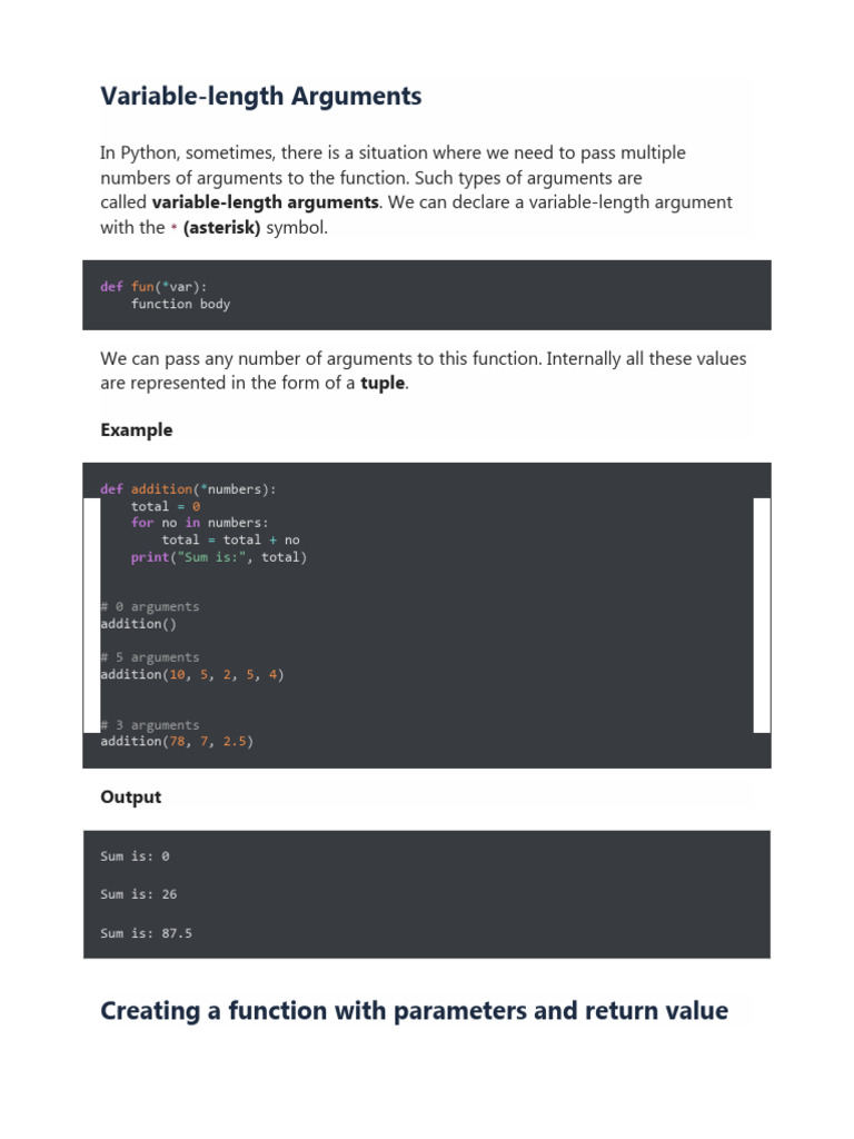 Functionnnn | PDF | Parameter (Computer Programming) | Scope (Computer ... Functionnnn | PDF | Parameter (Computer Programming) | Scope (Computer ...