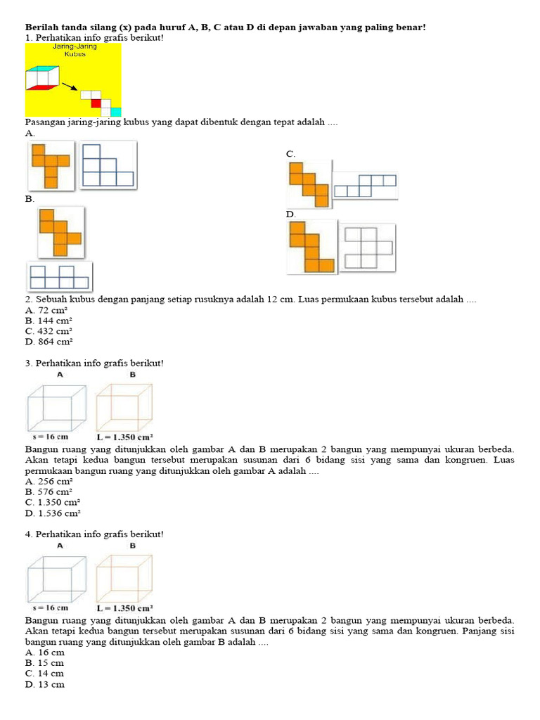 Bangun Ruang | PDF | Griya & Taman